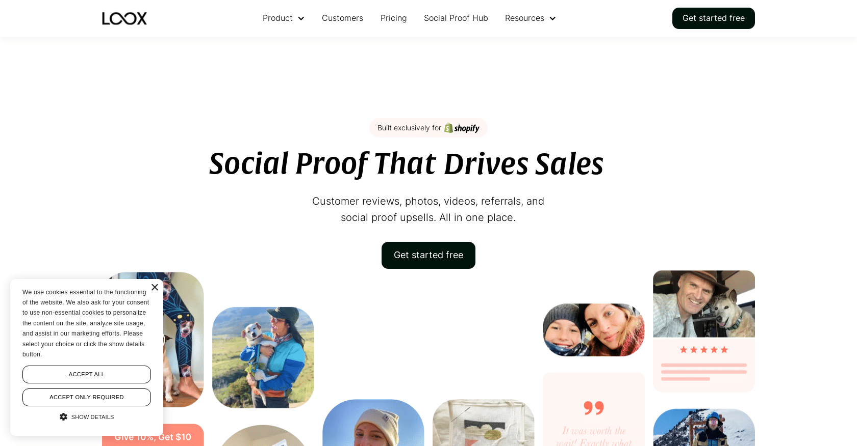 Loox: Shopify Reviews App