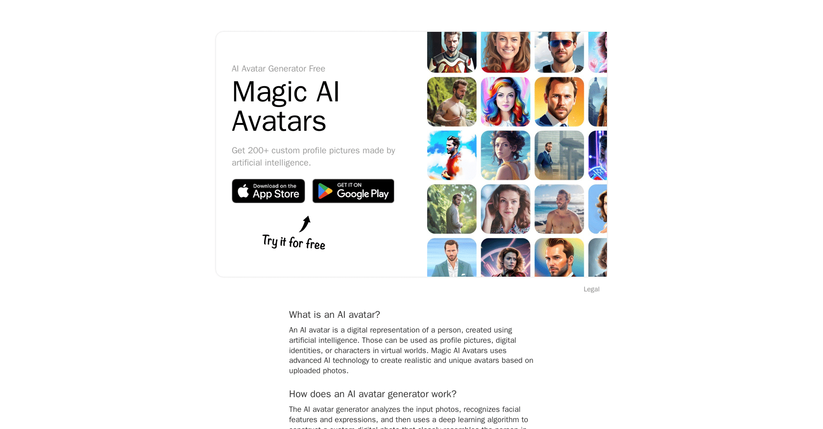 Magic AI Avatars