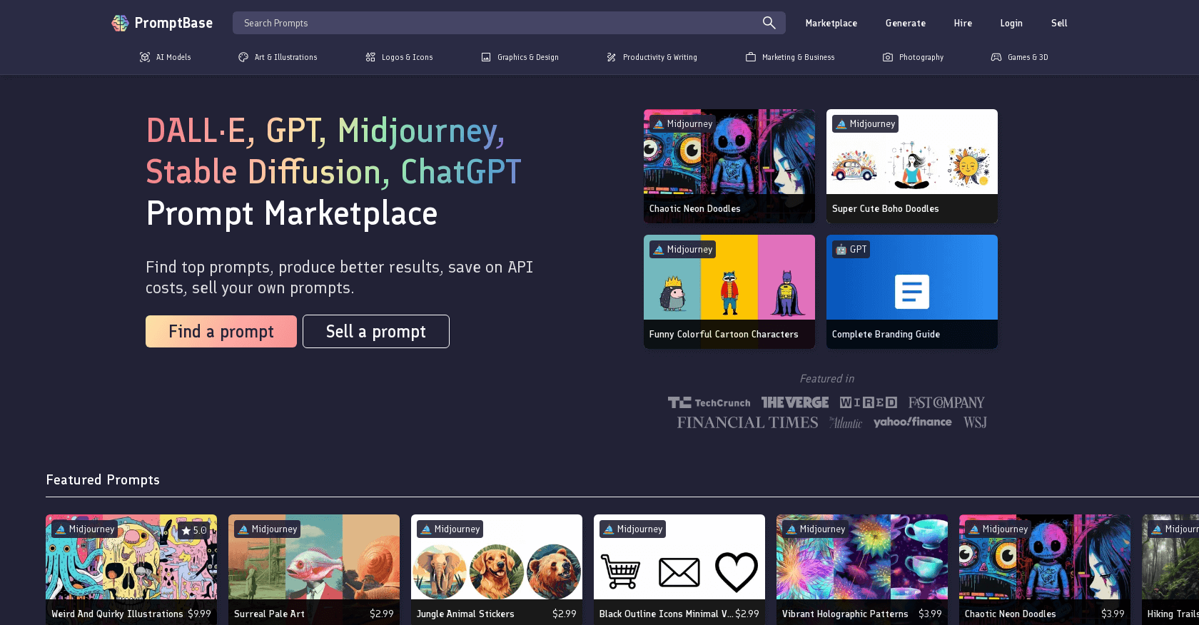 PromptBase: Best Prompt Marketplace in 2023