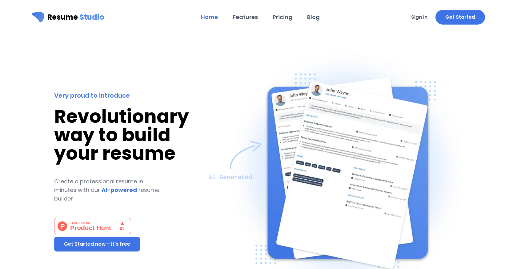 Best AI Resume Builder Tools