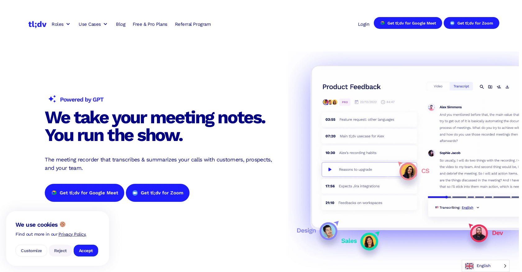 TLDV: (A Quick Review)