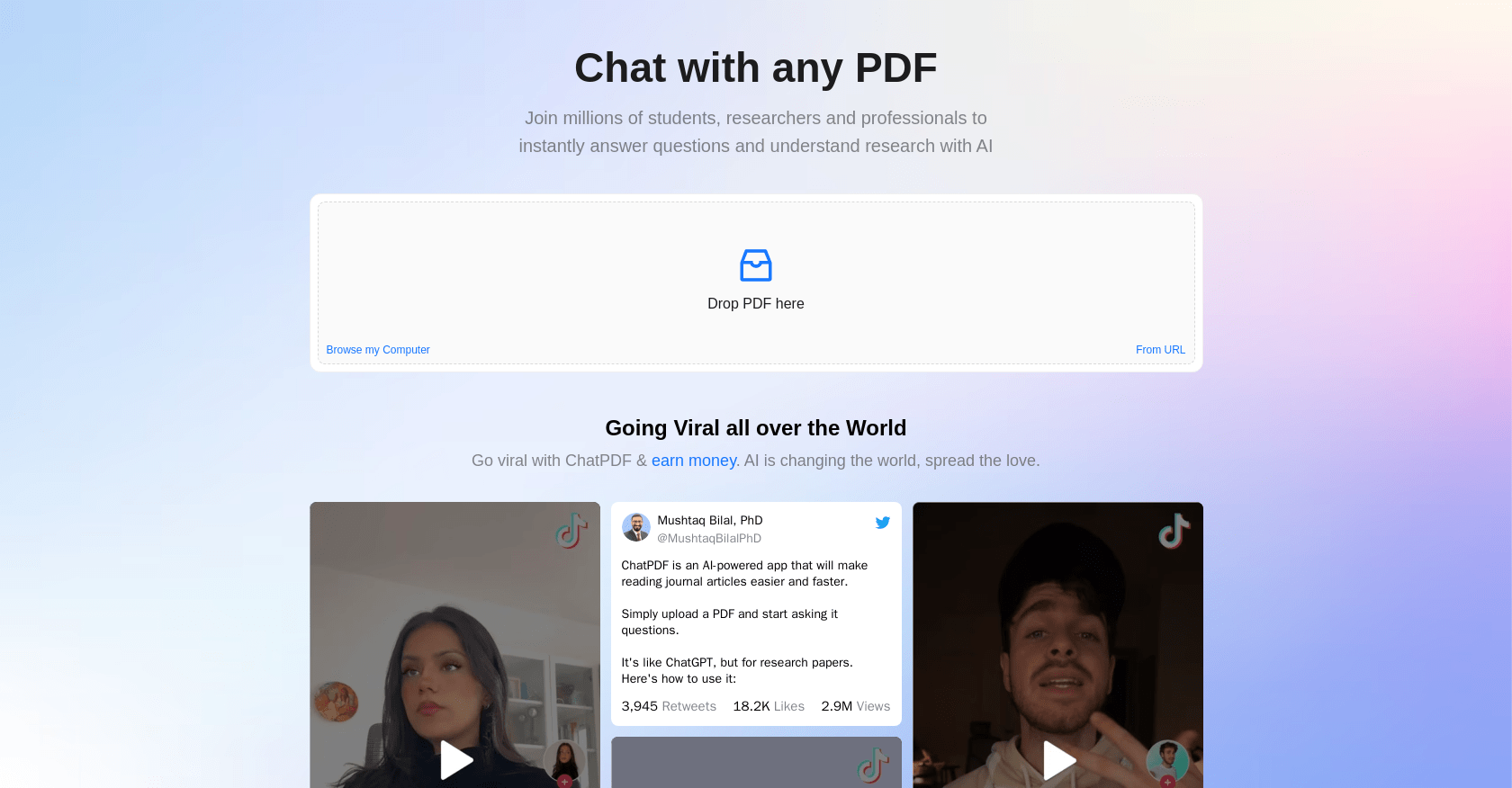 ChatPDF: PDF Chat Tool