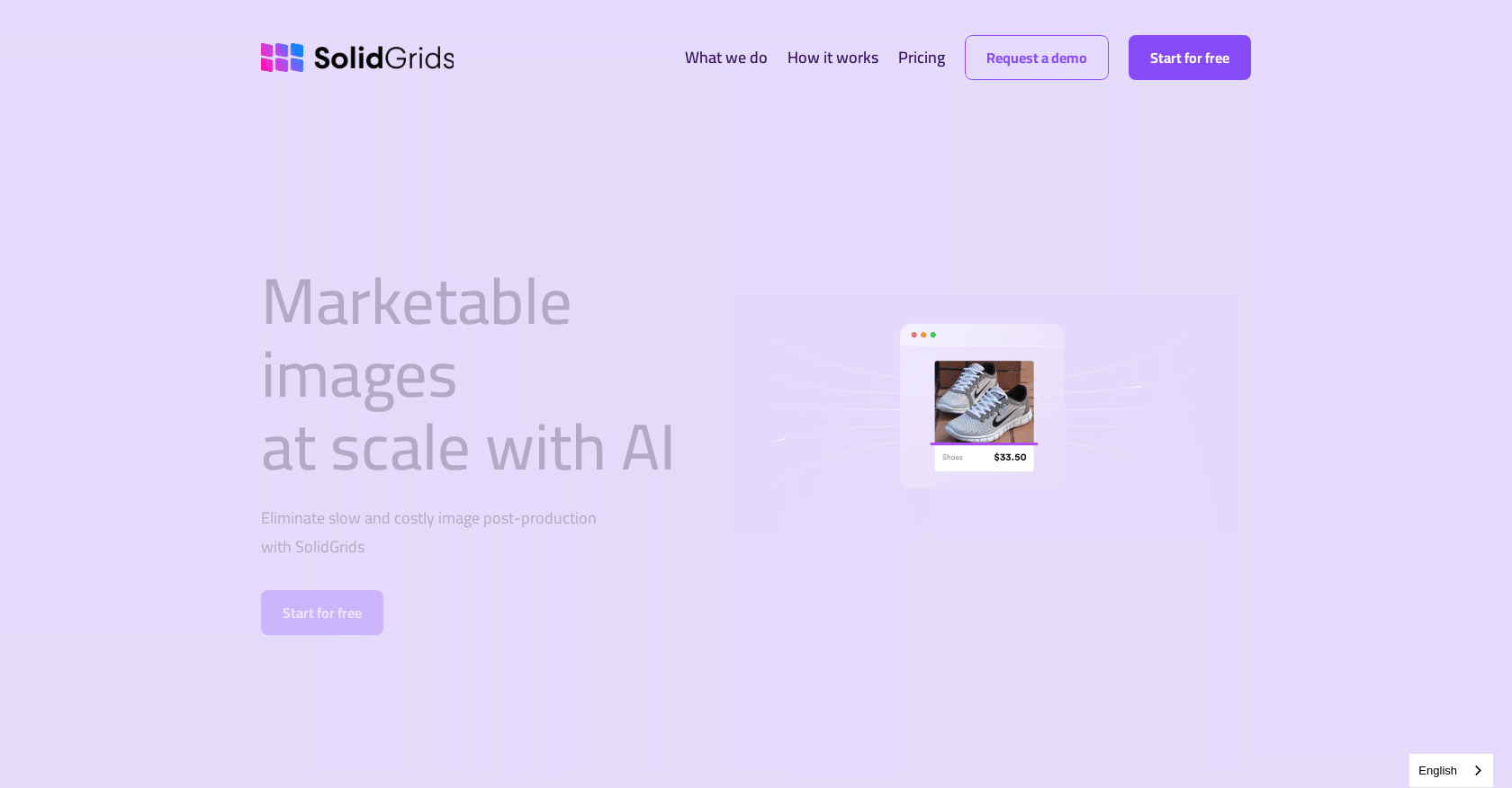 SolidGrids: AI Image Enhancer for e-Commerce