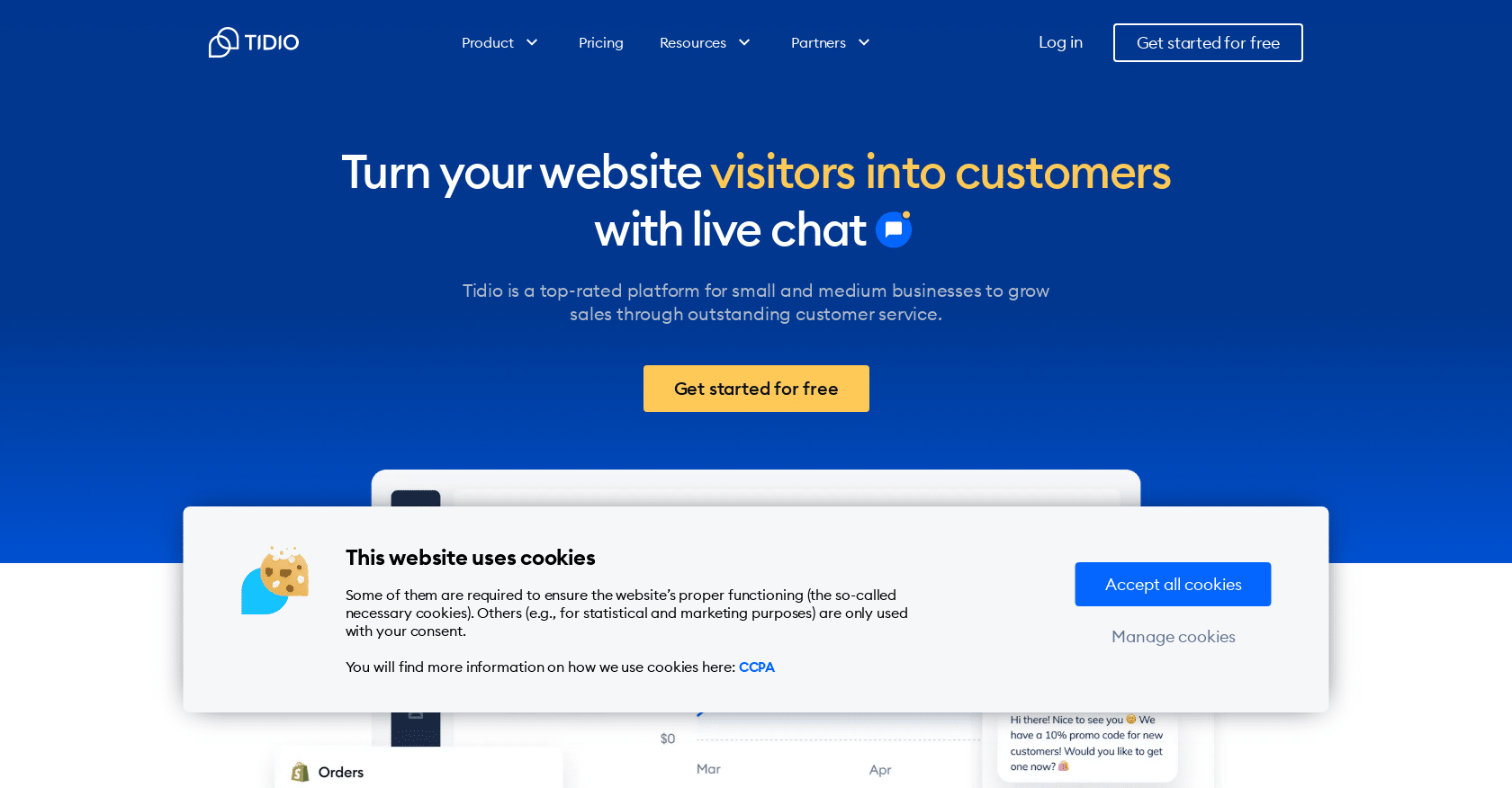 Tidio+: AI Customer Service Platform