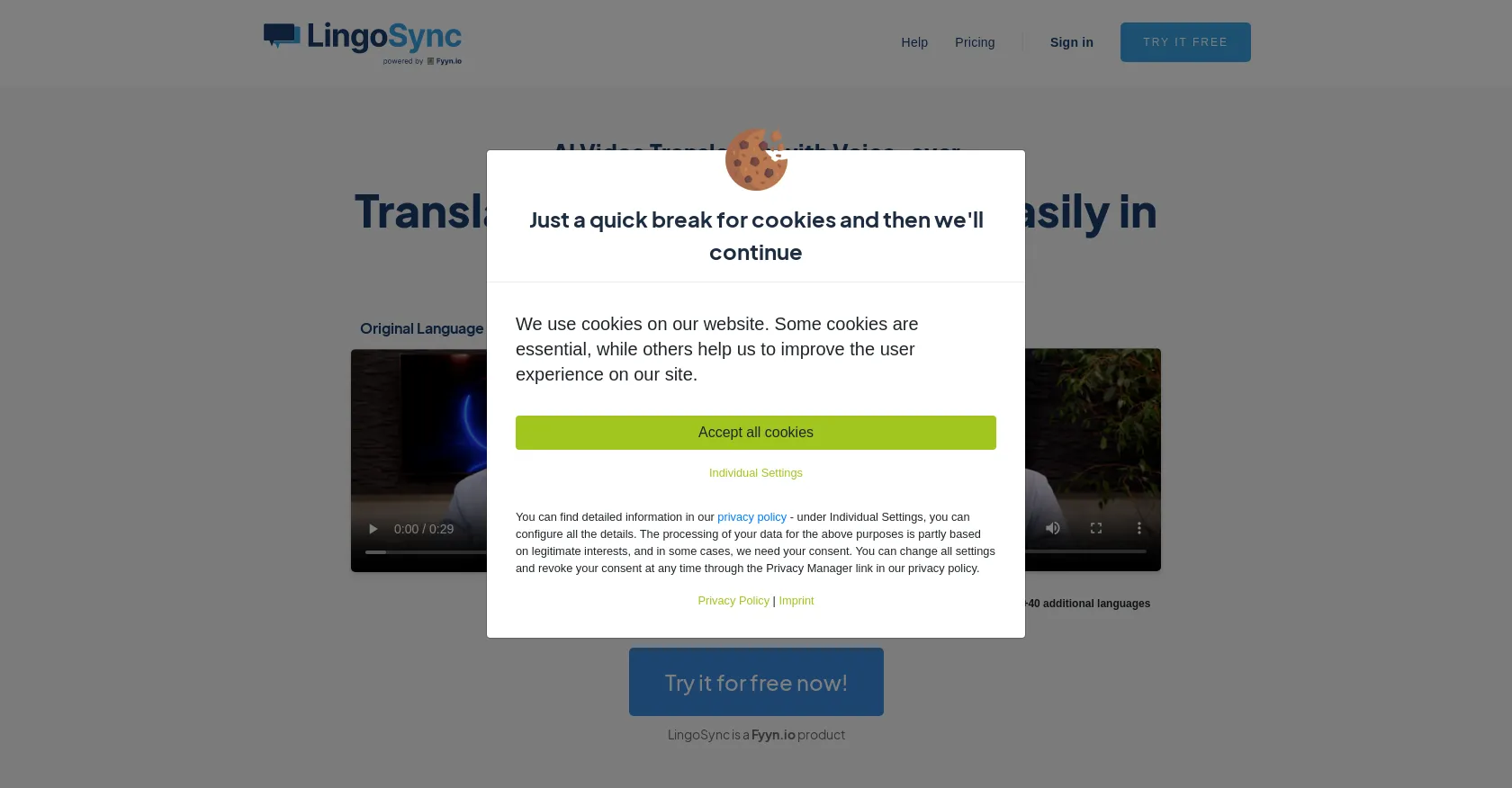 Lingosync: AI Video Translation