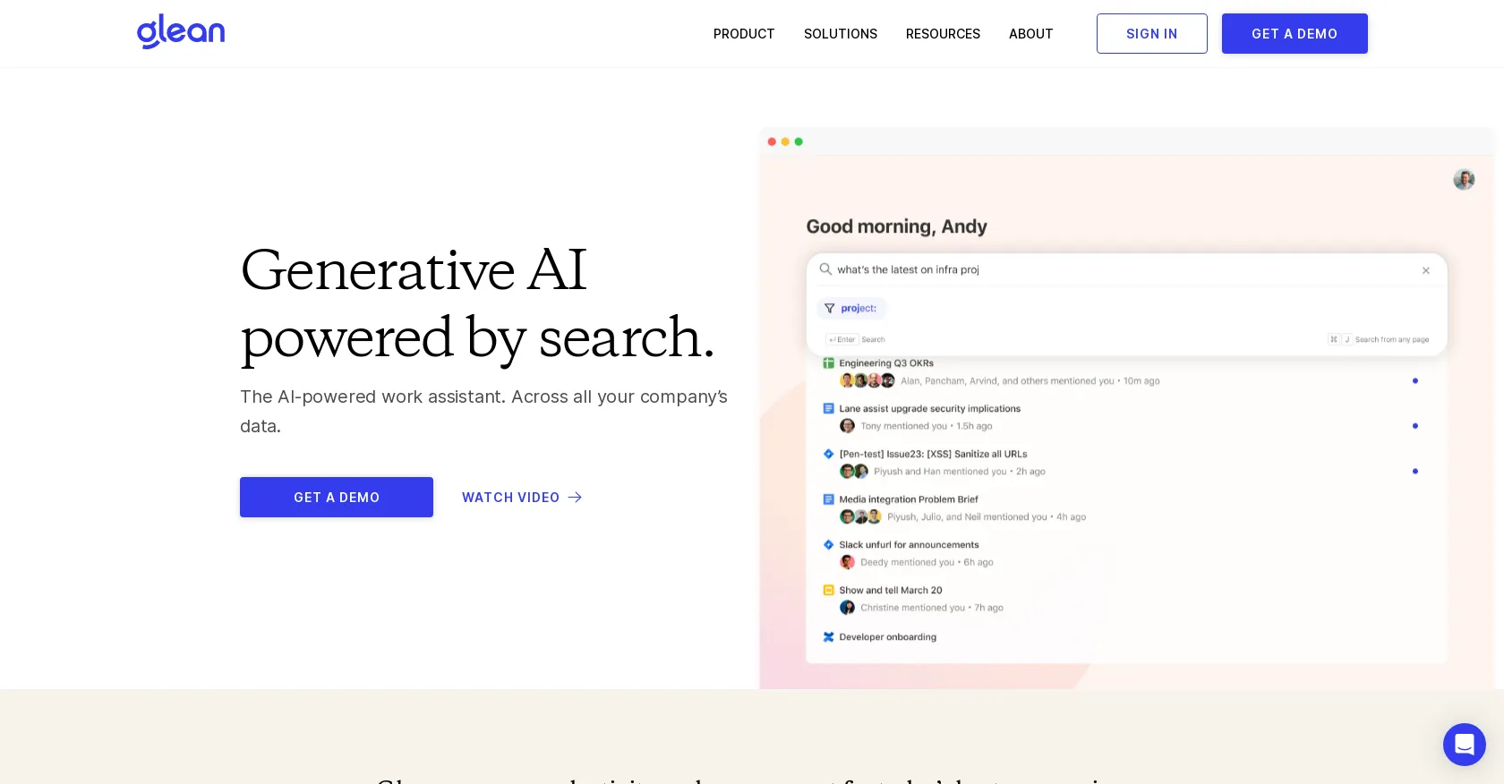 Glean AI: Best Work & Sale Assistant Tool for 2024