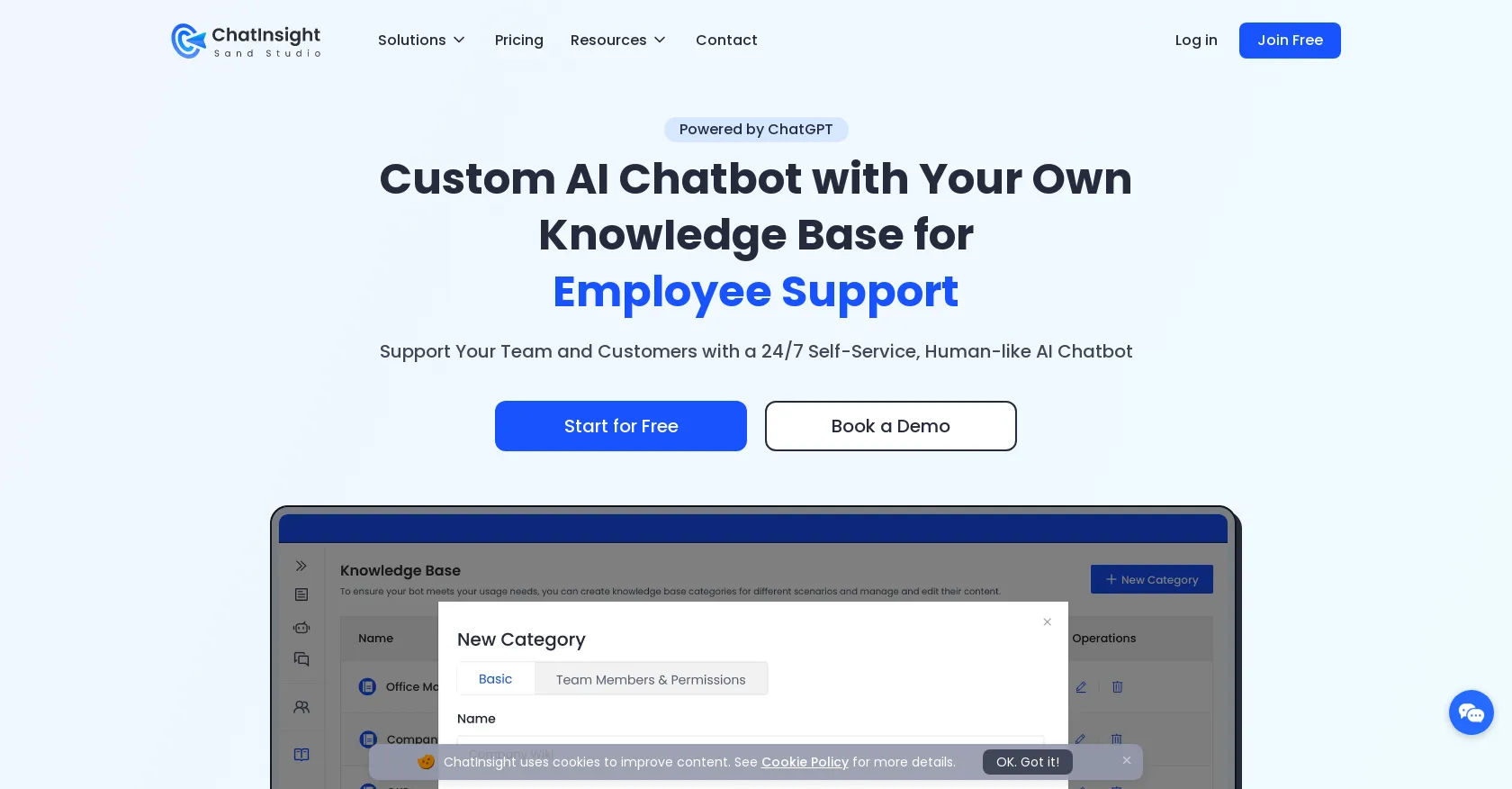 Chatinsight: Best Custom AI Chatbot by ChatGPT (Review 2024)