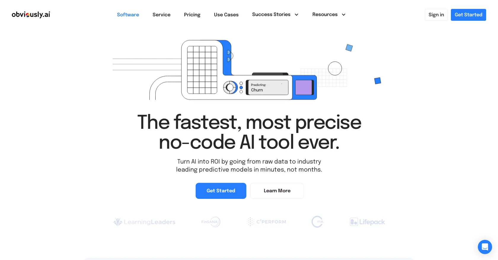 Obviously AI: No-code Platform to Build AI Models