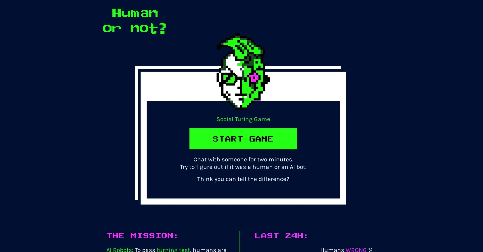 Human or Not: A Social Turing Game
