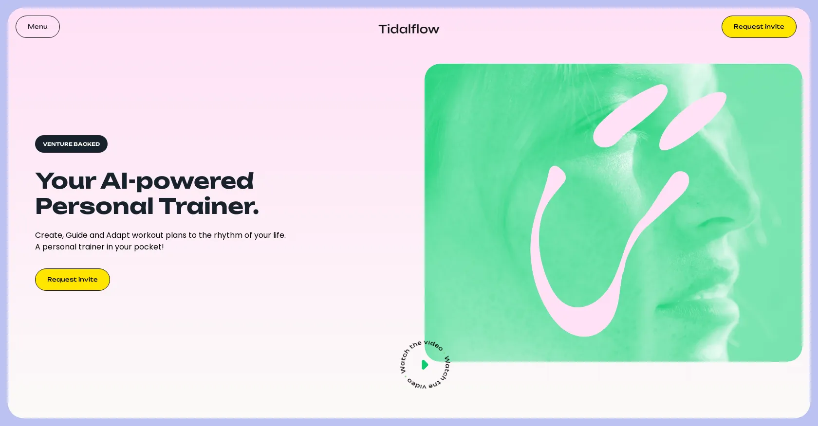 Tidal Flow AI: AI를 탑재한 개인 트레이너