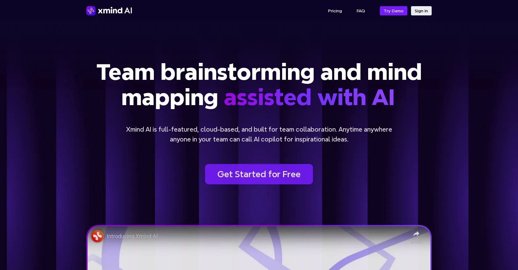 Xmind AI: AI Mind Mapping Assistant