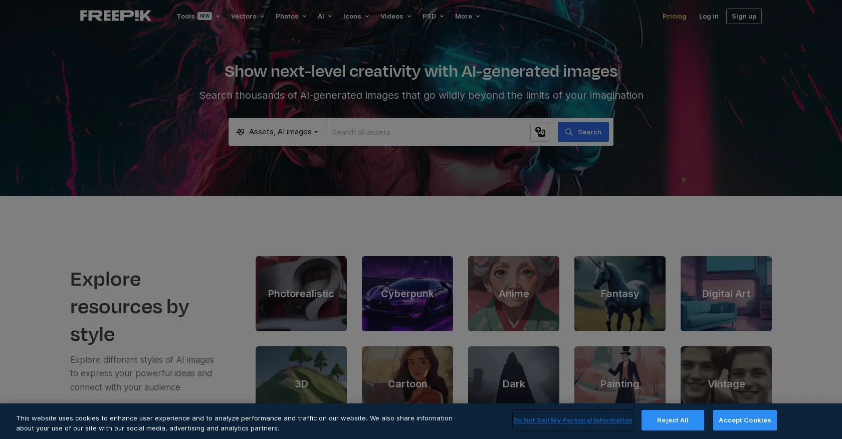 Freepik AI Image Generator